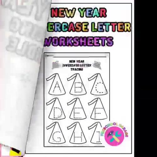 New Year Tracing BUNDLE by Preschool Garage | TPT