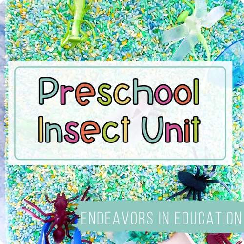 Preschool Insect Unit by Endeavors in Education | TPT