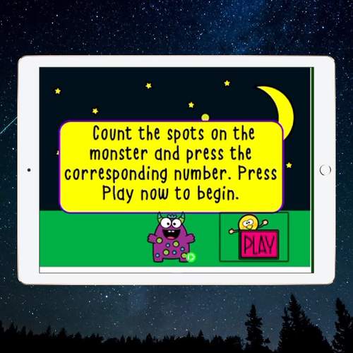 Find the numbers 0 to 10 Boom cards Spotty monsters by LOL - Life of ...