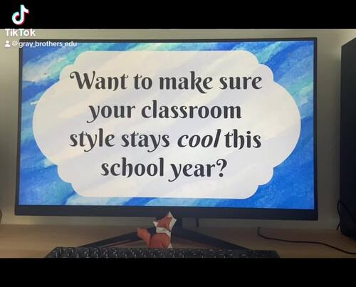 Warm + Cool Colors Slideshow Backgrounds (PPT & Google Slides templates)