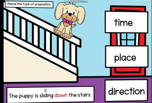 Types of prepositions powerpoint by Murphys lesson design studio