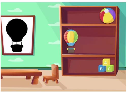 BOOM Cards | Visual Perception | Toy Shadow Matching by Amanda Bandana
