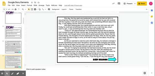 Digital Story Elements | Distance Learning by Terri Thornton | TPT