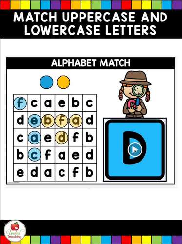 Alphabet and Beginning Sound Games (Google Slides™)(Virtual Dice)