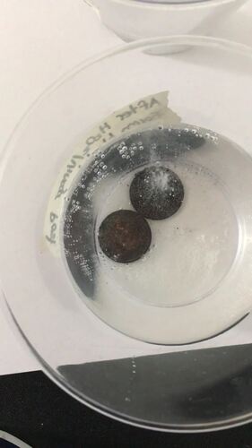 Metals Nonmetals and Metalloids Activity Coin Chemistry Copper Experiment