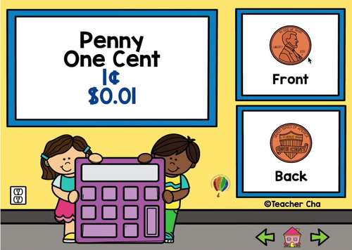 Life Skills: Recognizing US Money - Coins and Bills (BOOM Cards ...