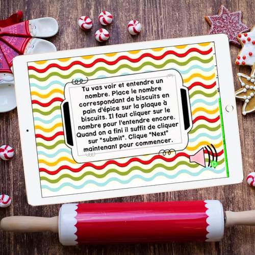 Compte jusqu'à 10 | Les biscuits en pain d'épice | Cartes Boom avec audio