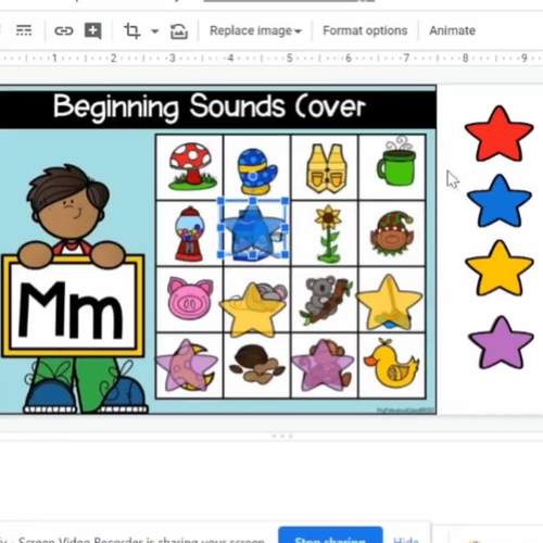 Find the Beginning Sounds Worksheets and Google Slides by My Fabulous Class