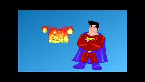 Animated Super Hero Intro for Keynotes by RAYART | TPT