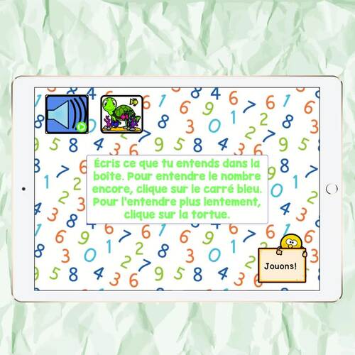 Cartes Boom Écoute et écris les grands nombres de 10000 à 999999