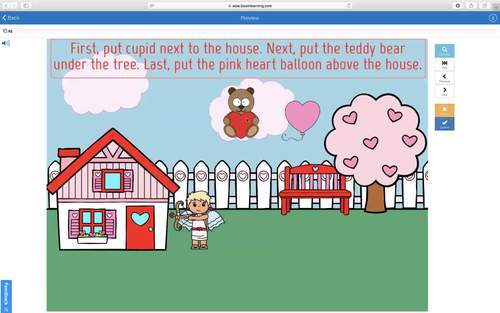 Following Directions Activity: Valentine's Day Boom™ Cards (3- Step ...