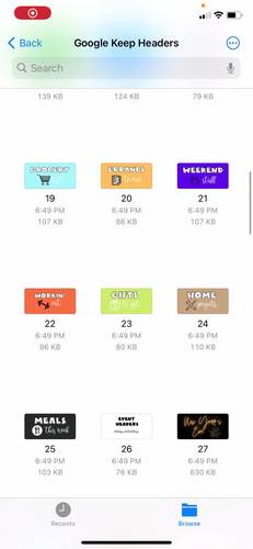 Google Keep Headers (72) for Teaching, Lifestyle, and Holidays | TPT