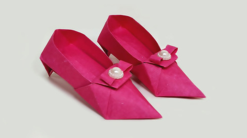 DIY Origami Paper Shoes Video Tutorial by Alizo Book Queen | TPT