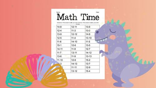 Math Time Subtraction BUNDLE by Skye's Workshop | TPT