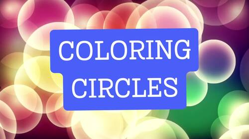 CIRCLES Coloring Pages Each Page Gets MORE and MORE Circles! Learning ...