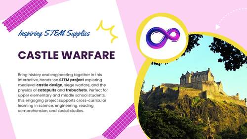 STEM Project: Castle Warfare & Catapult Challenge (PBL) | Medieval ...