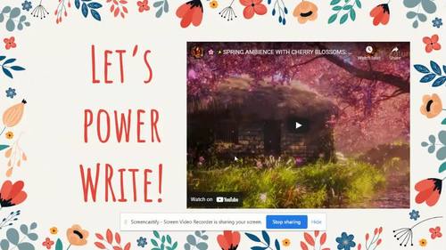 Spring Literacy Google Slideshow & Activity Packet by Amber Tomczak