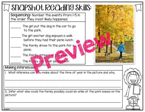 Reading Skills for the Whole Year | Digital & Print | Distance Learning