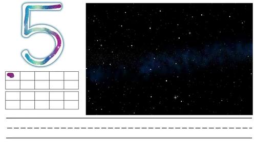 SPACE NUMBER SENSE MATS by Imagination and Creativity in PreK | TPT