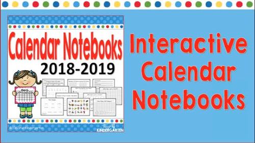 Calendar Notebook and Wall Kit Bundle Black and White Chalkboard