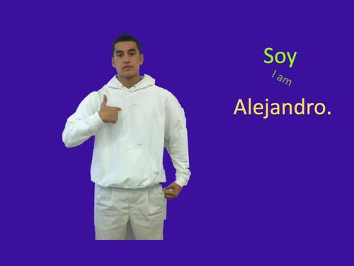 Spanish SER PowerPoint | TPR Story and Interactive Notebook Activity