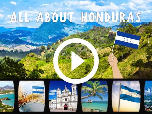Editable All About Honduras PowerPoint Presentation, 3rd-6th Grade ...