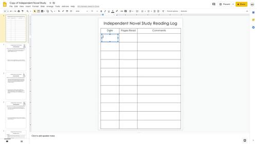 Independent Novel Study (Digital Distance Learning) by The Classroom ...