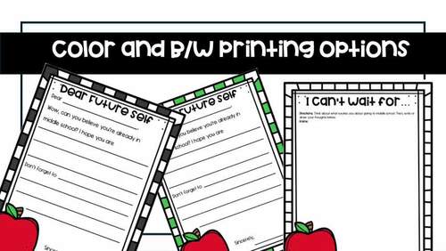 Middle School Transition: Activities, Games, and Brochure | TPT