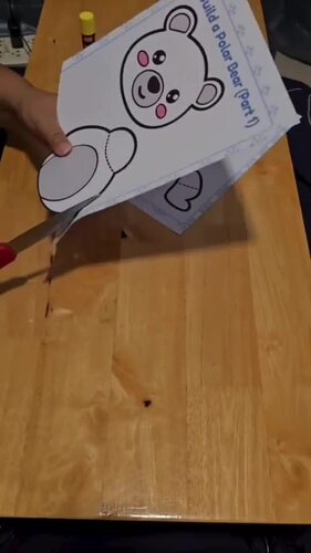 Polar Bear Craft Activity & Writing | Arctic Animal Winter Reading ...