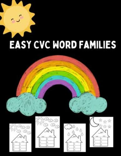 Word Work (easy cvc word families) by The Hippie Teacher 77 | TPT