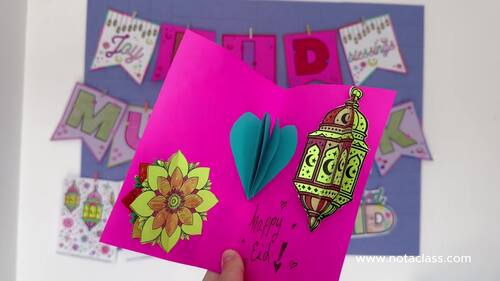 Eid al-Fitr Activities Bundle | Eid Mubarak Crafts, Bulletin Board ...