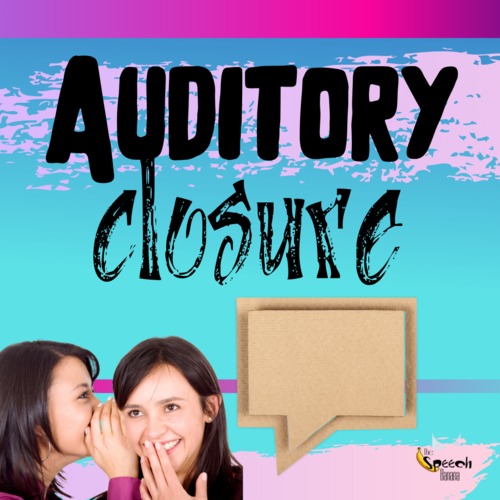 Auditory Closure Full Digital Task Card Deck By The Speech Banana TpT
