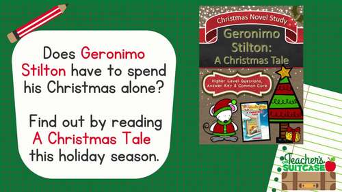 A Christmas Tale - Geronimo Stilton {Novel Study} PRINT & DIGITAL