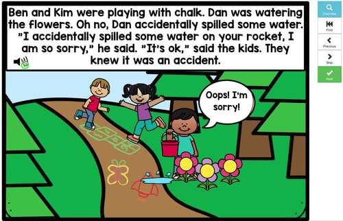 Reading Comprehension: Author's Message with Boom Cards! Distance Learning