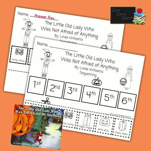 The Little Old Lady Who Was Not Afraid of Anything, Fall Sequencing ...