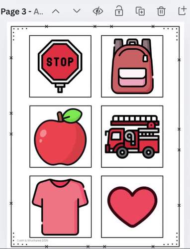 Matching Colors File Folder Activity | Special Education & Autism