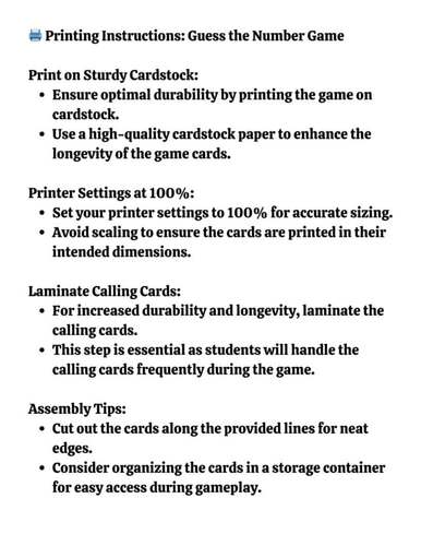 Math Game - Guess the Number - Multiplication (Guess Who?) | TPT