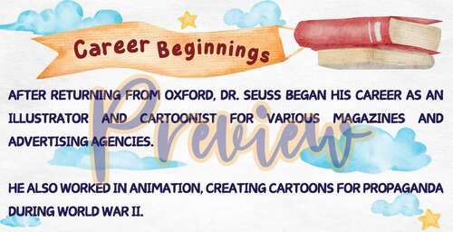 The Life of Dr. Seuss - PowerPoint Presentation by Bilingual Teaching ...