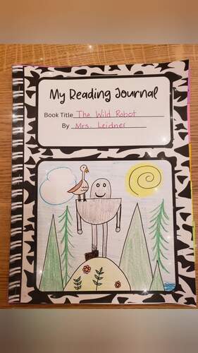 Universal Fiction Reading Response Journal Notebook - Comprehension ...