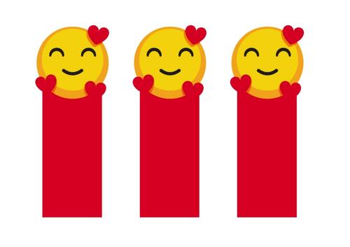 Valentine's Day Fun: Heart Emoji Bookmarks by TeacherUP | TPT
