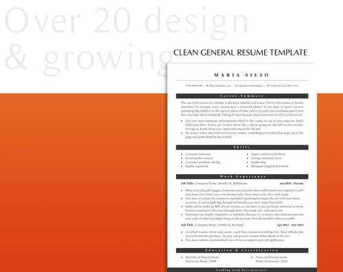 TEACHER RESUME TEMPLATE WORD, APPLE MAC PAGES, GOOGLE DOC, COVER LETTER ...