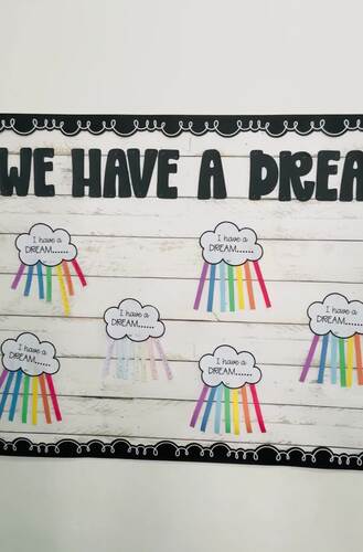 I Have a Dream Writing Worksheet | Martin Luther King Jr. Day | SEL ...