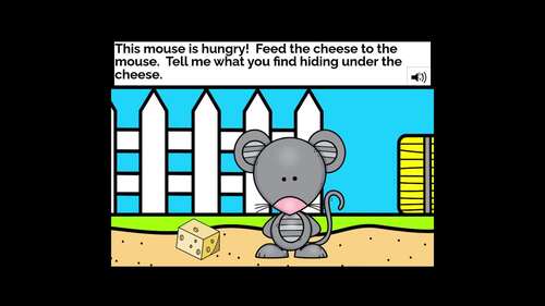 Feed the Mouse Articulation – Final /s/ & /z/ Interactive Boom Cards™