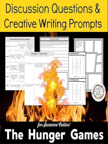 Discussion Questions & Creative Writing Prompts for Collins' The Hunger ...