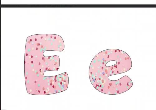 Confetti Classroom Bulletin Board Letters: Pink Fiesta Edition by KatieMac