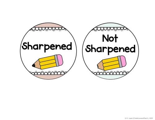 Boho Rainbow Pencil Labels English Spanish by CreateLoveandTeach