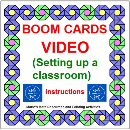 BOOM CARDS: VIDEO INSTRUCTIONS ON SETTING UP A CLASSROOM WITH STUDENTS