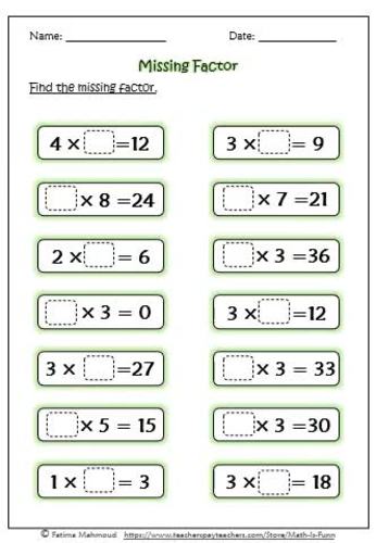 Multiply by 3 by MATH is FUNN | TPT