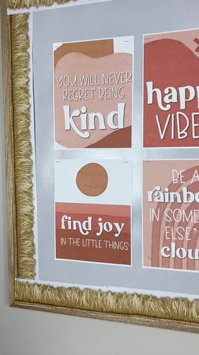 Boho Neutral Classroom Decor: Editable Growth Mindset Posters | TPT