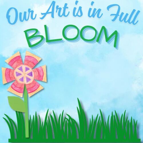 PLANTS in ART – Yayoi Kusama Art Lessons - Flower Art Project – 1st ...